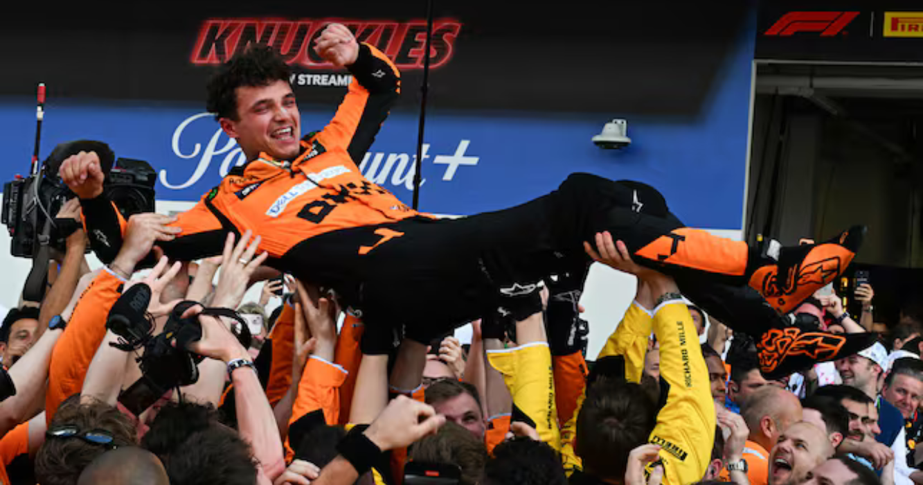 Lando Norris logró su primera victoria en la Fórmula 1 en Miami - deCampoNoticias