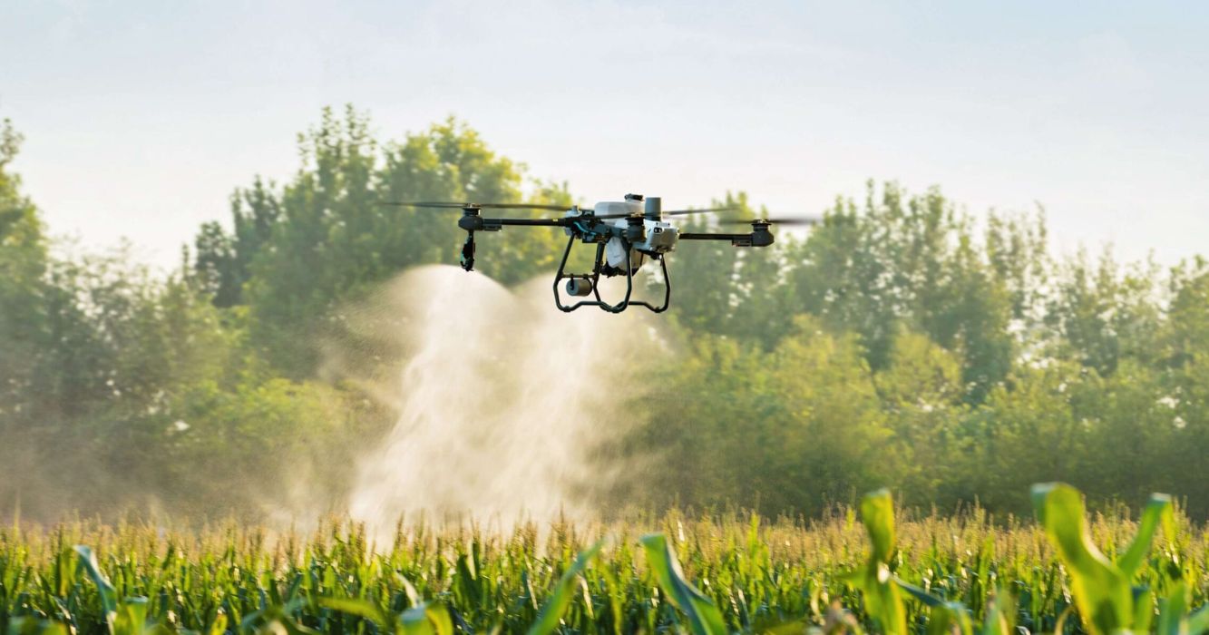 Drones agrícolas GTeex: capacidad de hasta 150 kilos de carga